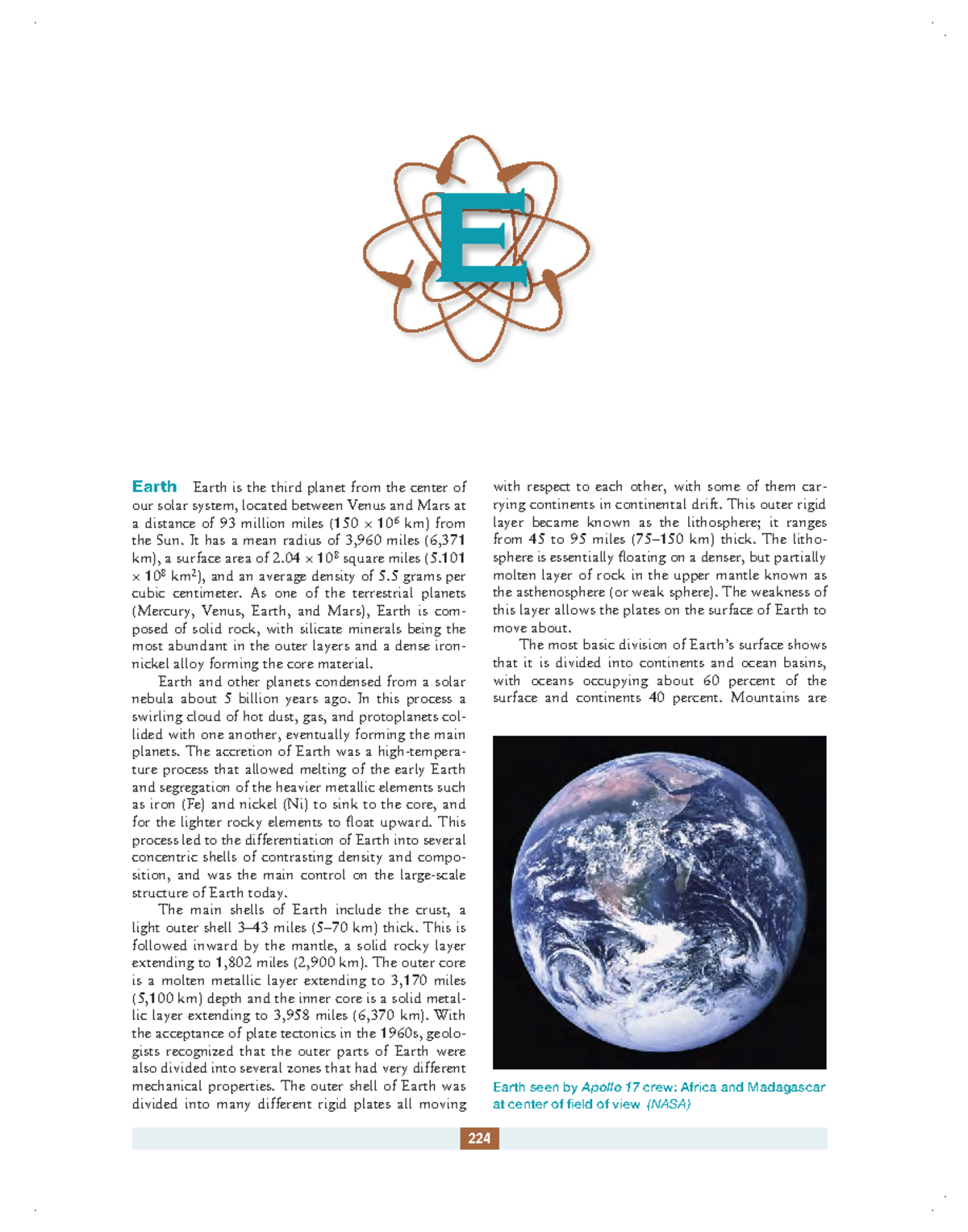 Encyclopedia of Earth and Space Science (Science Encyclopedia ...