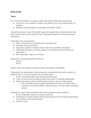 GEO atmosphere notes - Karl, Chauff - Atmosphere Held in place by ...