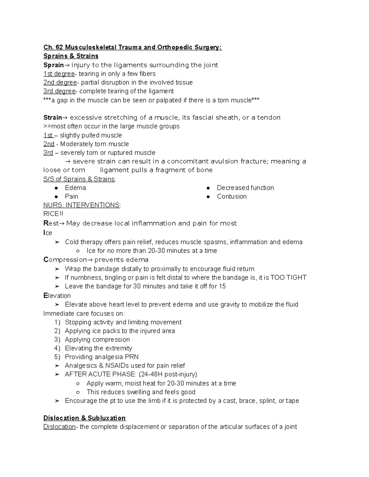 Ch. 62 Musculoskeletal Trauma and Orthopedic Surgery - Ch. 62 ...