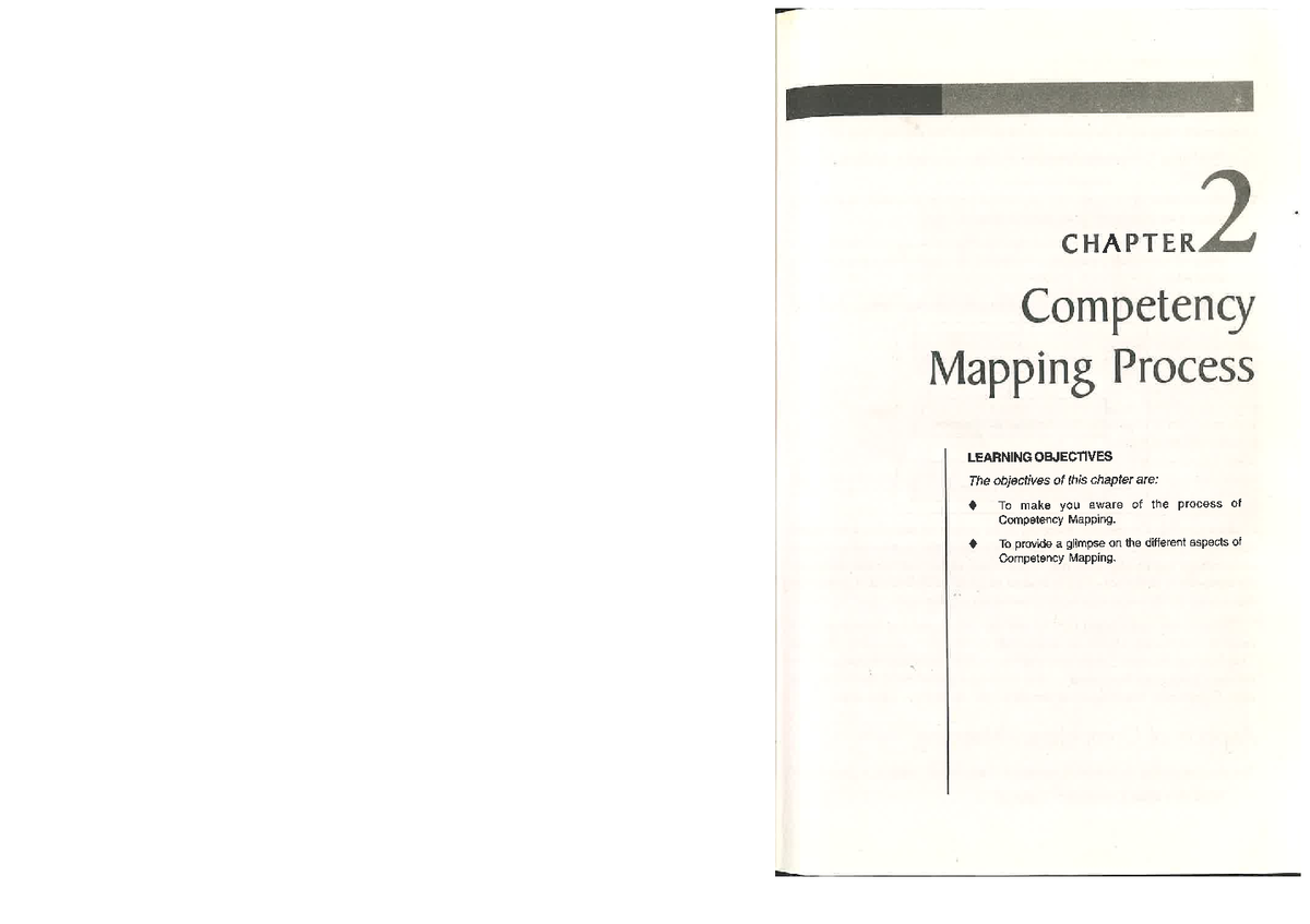 Ch 2 Competency Mapping - Marketing Management - Studocu