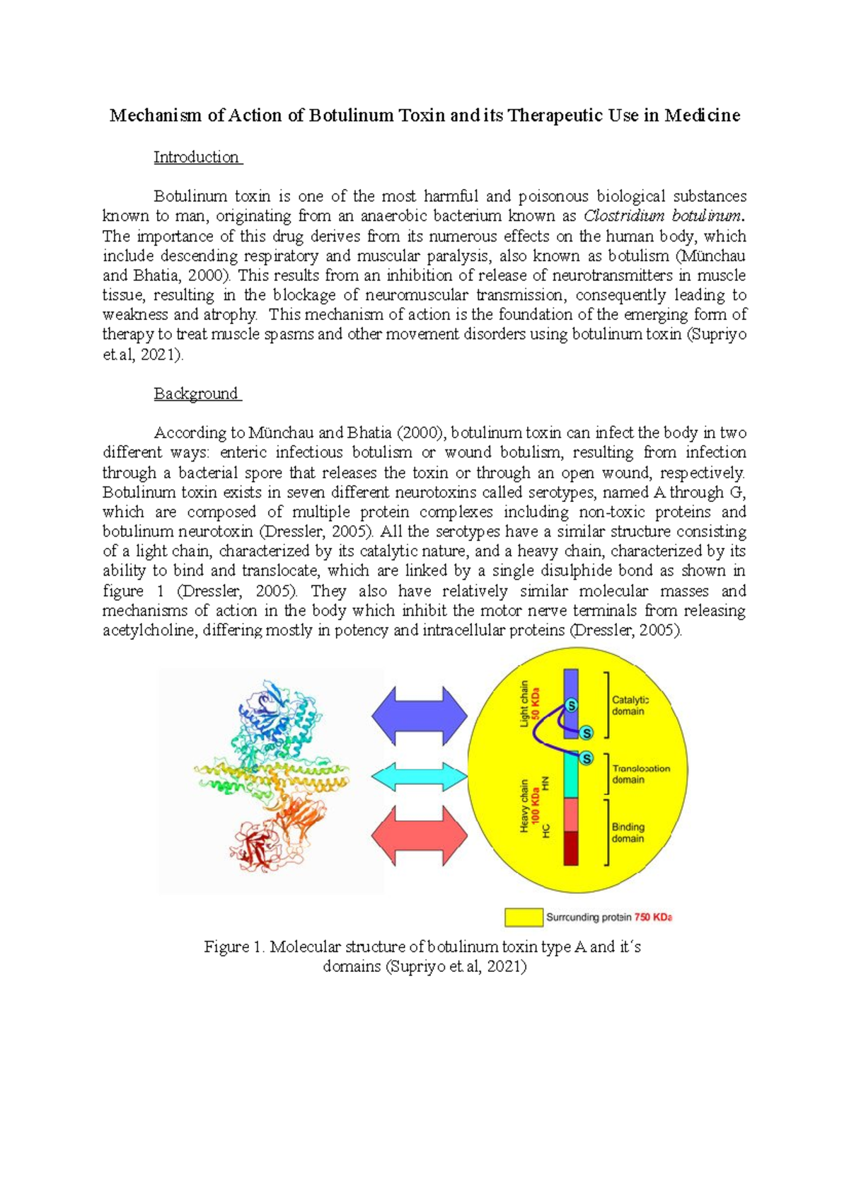 Botulinum Toxin - The importance of this drug derives from its numerous ...