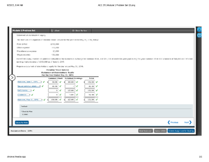 ACC 201 7-2 Project Summary Report - ACC 201 - SNHU - Studocu
