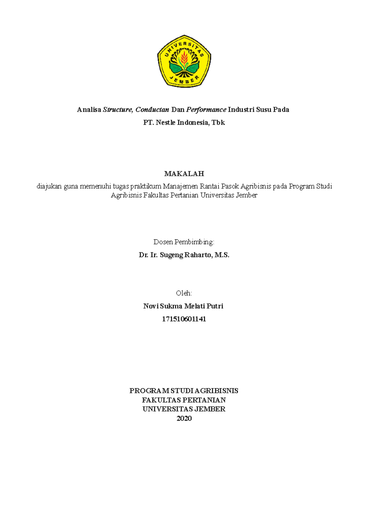 Analisis Structure - Analisa Structure, Conductan Dan Performance ...