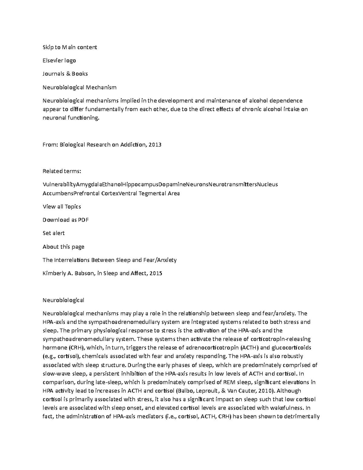 Brains Study - Science - Skip to Main content Elsevier logo Journals ...