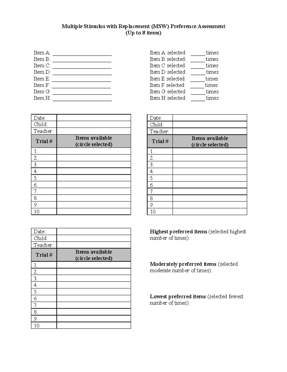 EBIP MSW Data-Sheet - course material - Item A ...