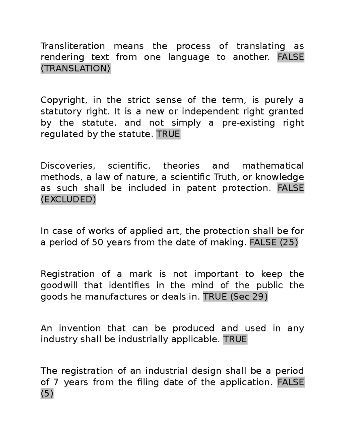 Finals quiz 2 - Transliteration means the process of translating as ...