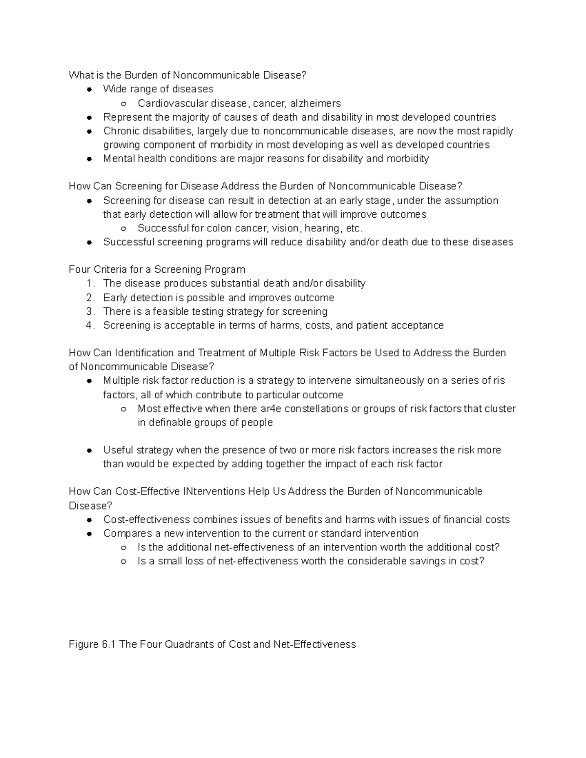 Community Health - Ch.6 Notes - HPER C366 - Indiana University - Studocu