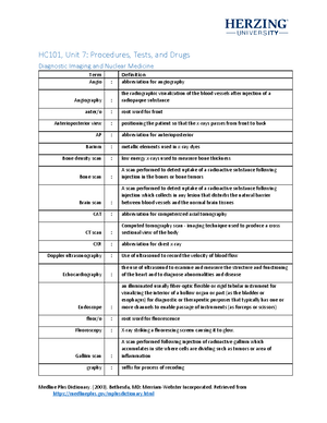 Suffixes Med Term List 7 - Suffixes Suffix Meaning Suffix Meaning a ...