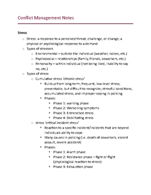 Scenerio assignment - conflict management - Magan Abdurahman April 8th ...