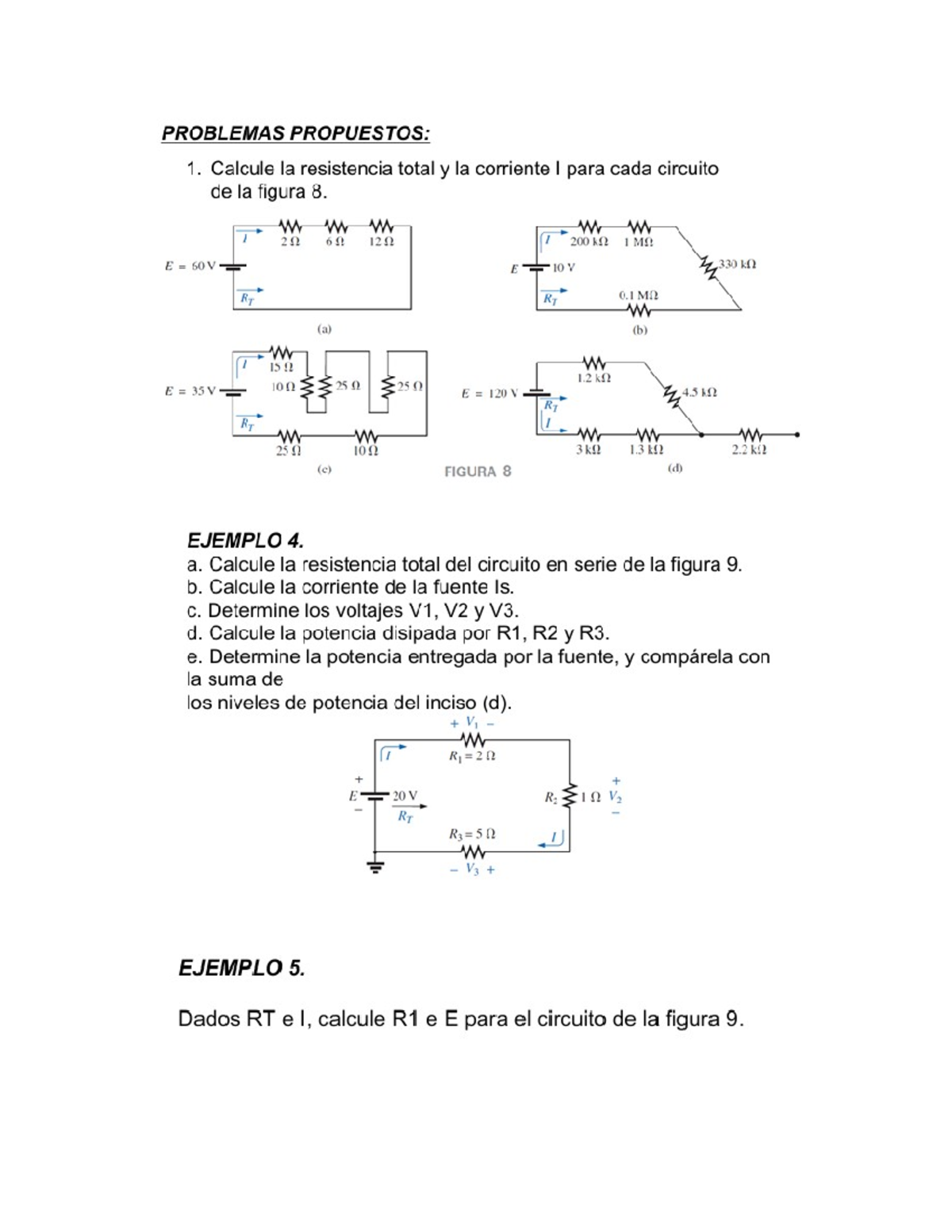 Ejercicicos l ohm