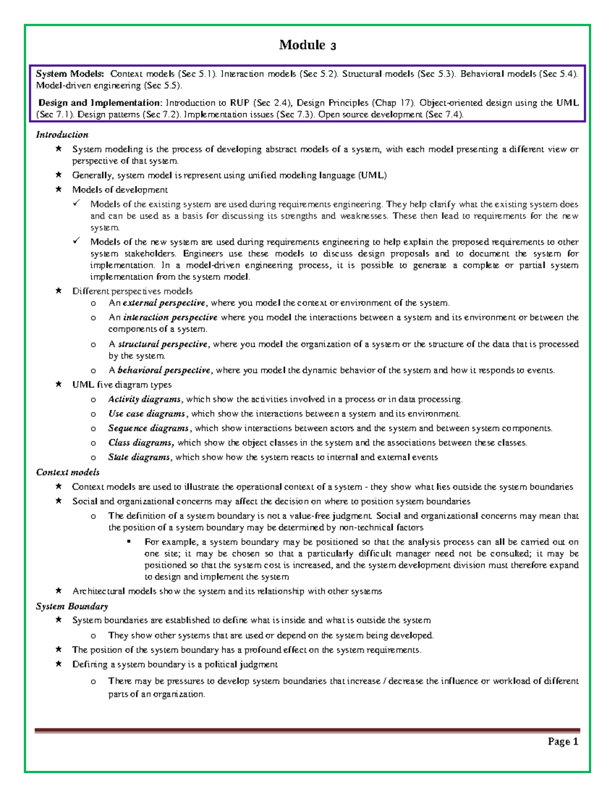 SE Mod3@Az Documents - This is basic notes from website and from my ...