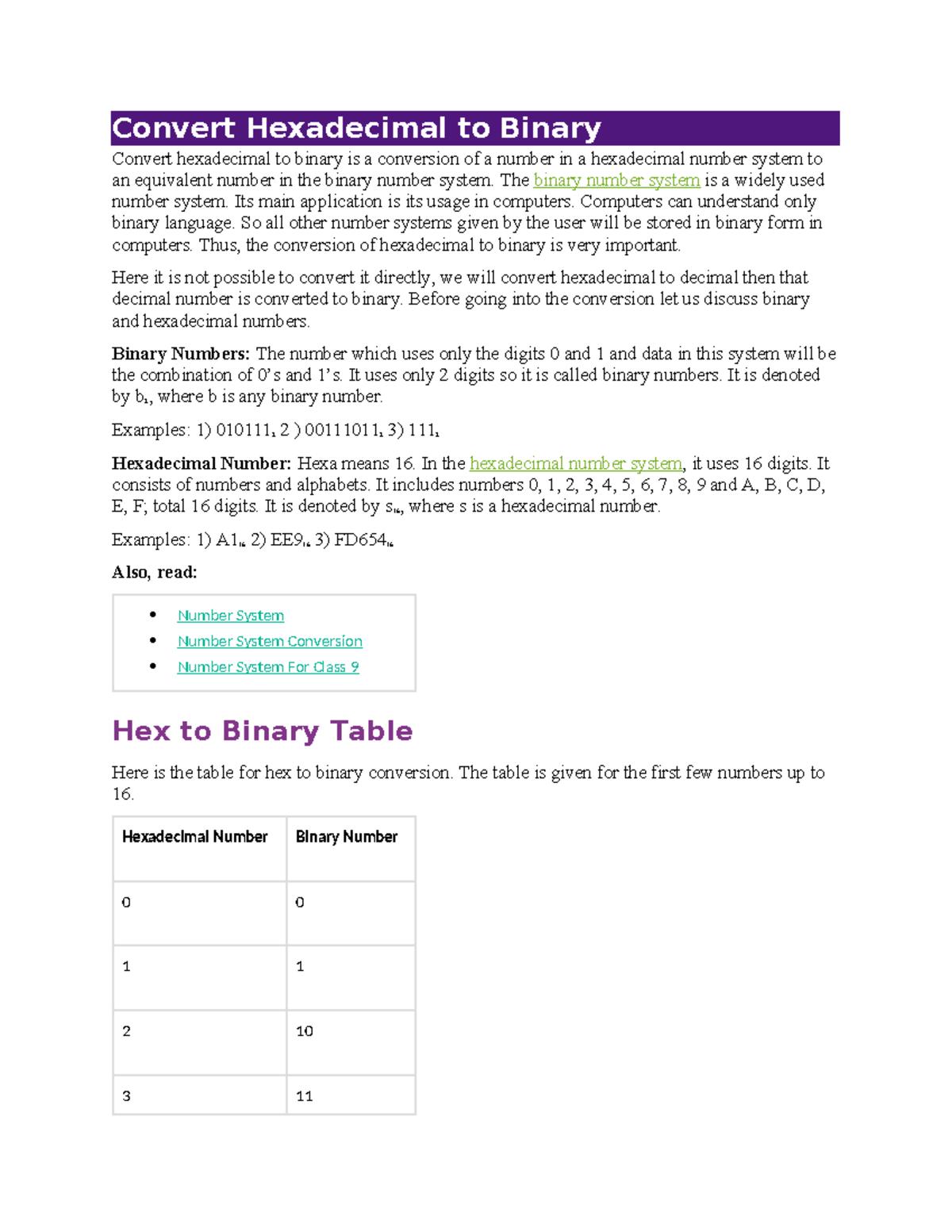 Convert Hexadecimal To Binary Convert Hexadecimal To Binary Convert Hexadecimal To Binary Is A 5309