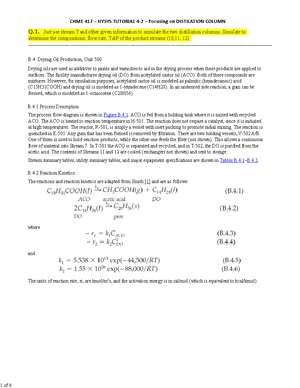 Hysys-Fall2020-Tutorial 9.1-styrene multiple reactions - HYSYS ...