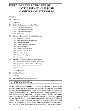 Cognitive Psychology Unit-1 - 5 Cognitive Psychology UNIT 1 COGNITIVE ...