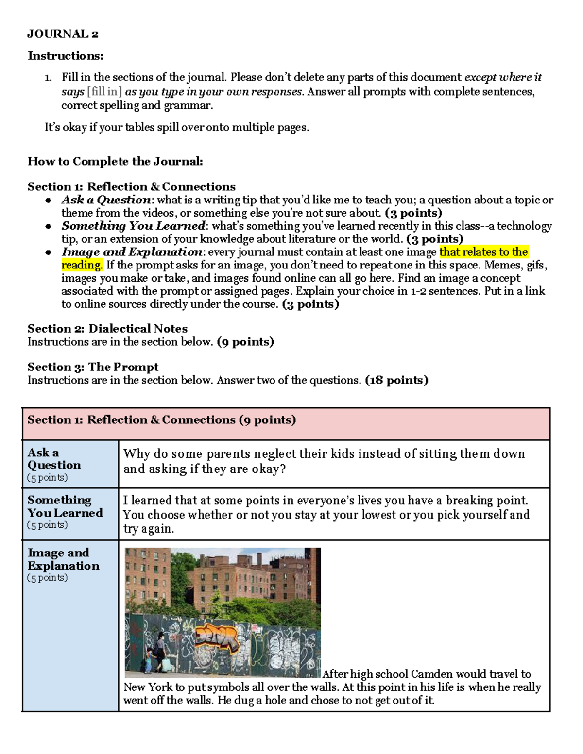 ENGL 112 Journal 2 Symbolism Dum Dum Boys 115440415 - JOURNAL 2 ...
