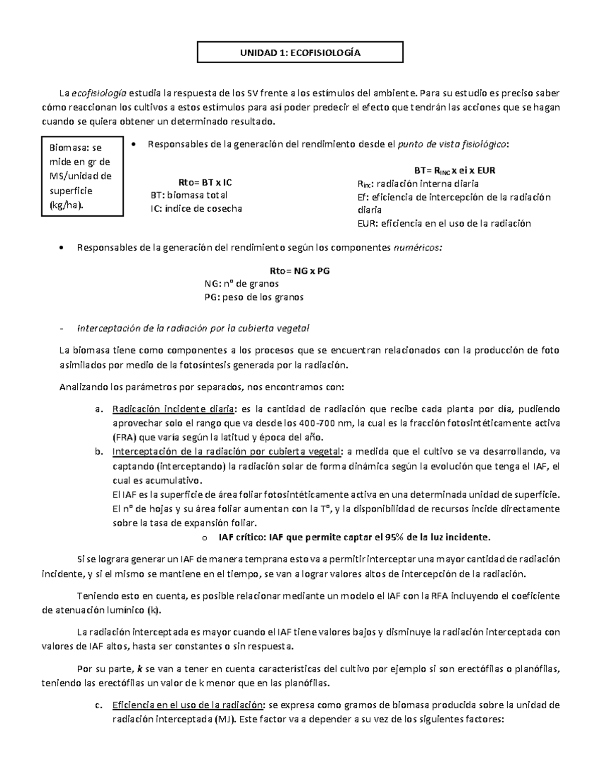 Modulo 1 - Producción vegetal - Warning: TT: undefined function: 32 Warning: TT: undefined ...