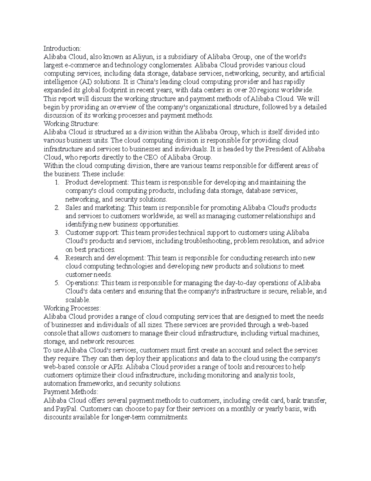 Alibaba Cloud 41 - Introduction: Alibaba Cloud, also known as Aliyun ...