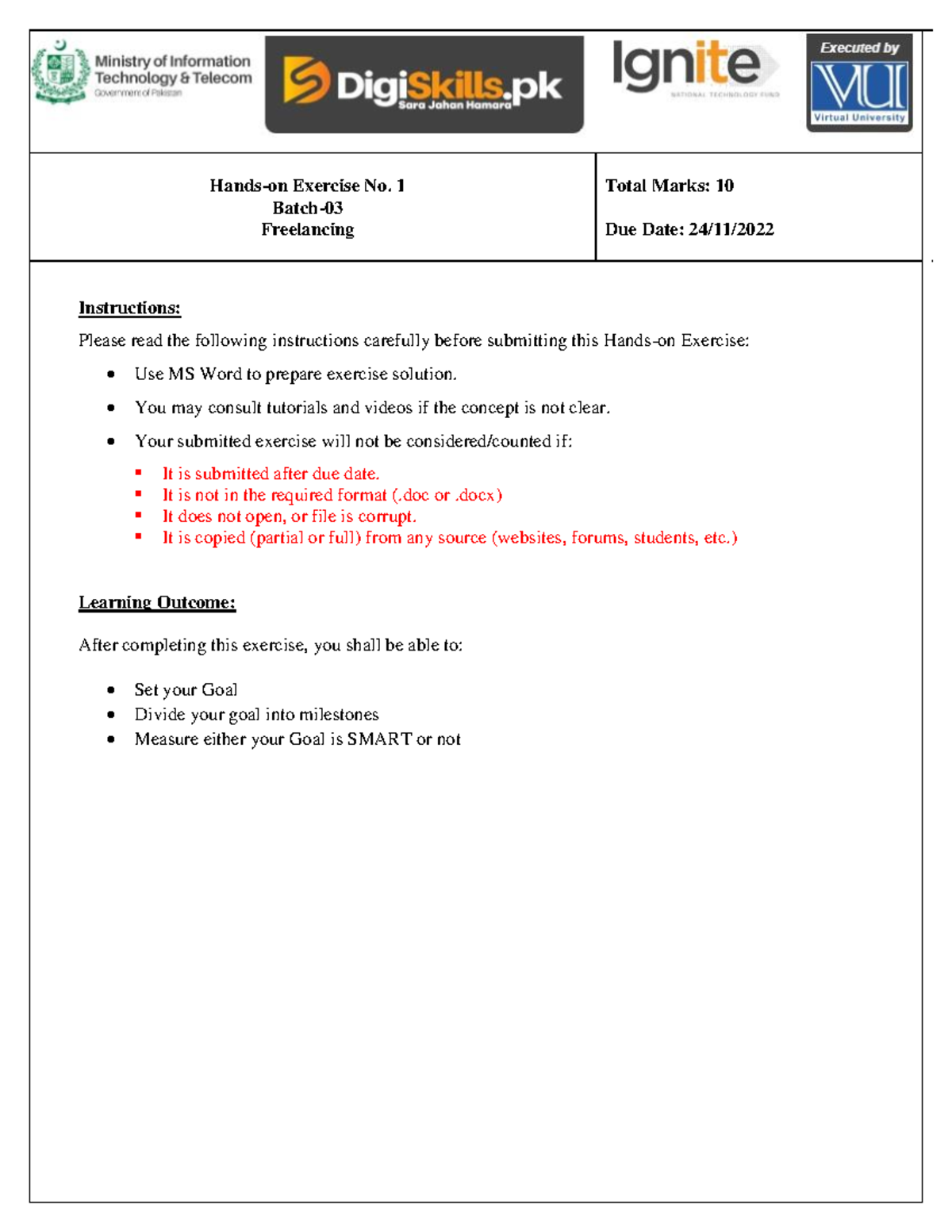 DSTP2 - cdghfg - Instructions: Please read the following instructions carefully before ...