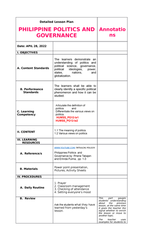 Grade 6.nmp wk2 - National math Program - GRADE 6 DAILY LESSON LOG ...