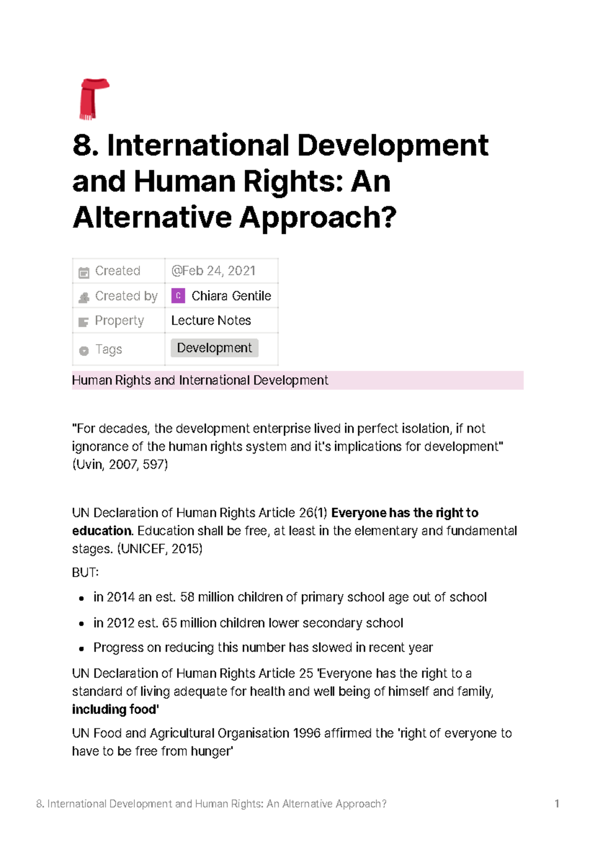 8. International Development and Human Rights: An Alternative Approach ...
