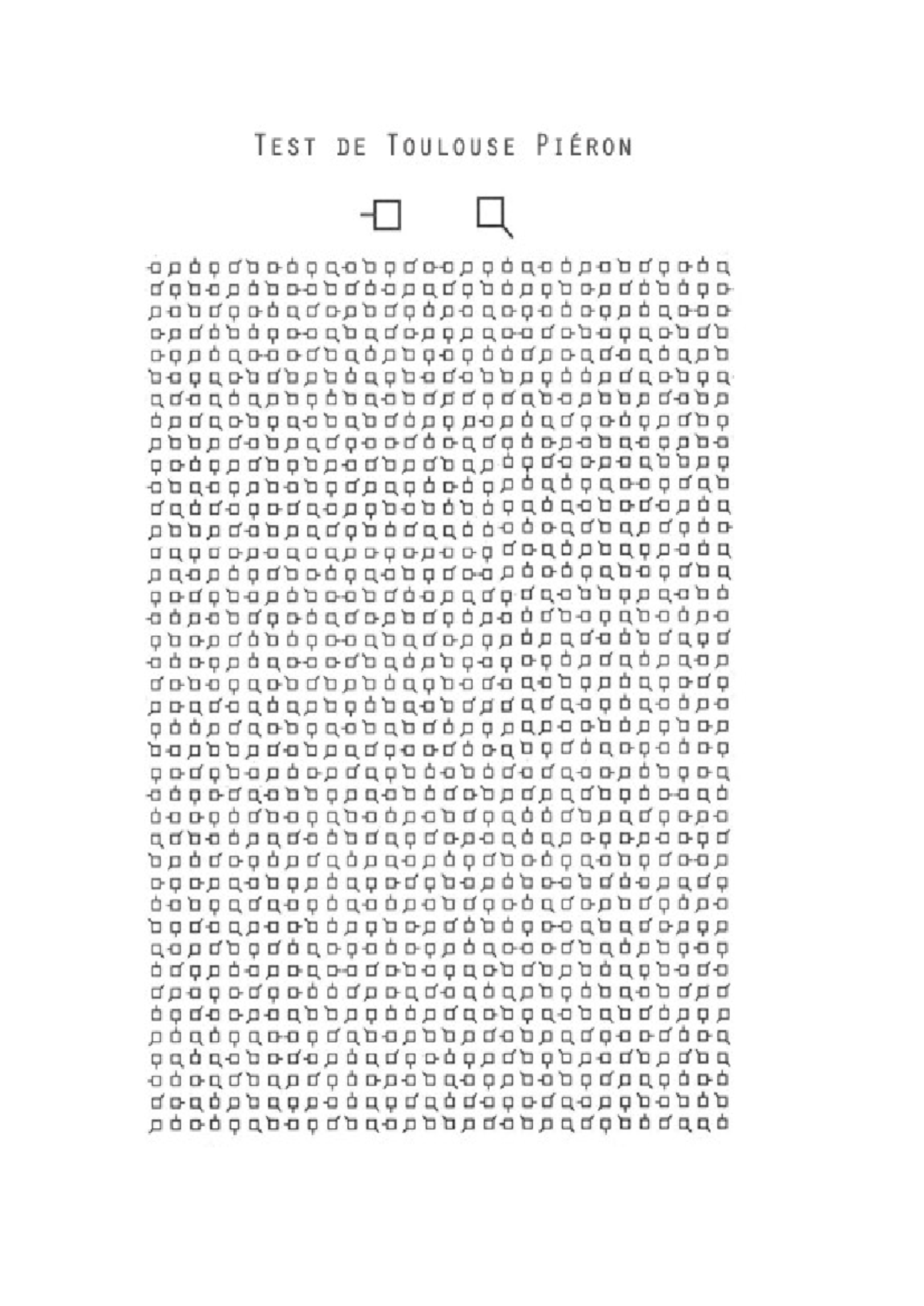 Pdfcoffee - test toluse - Psicología General - TEST DE TOULOUSE PIÉRON ...