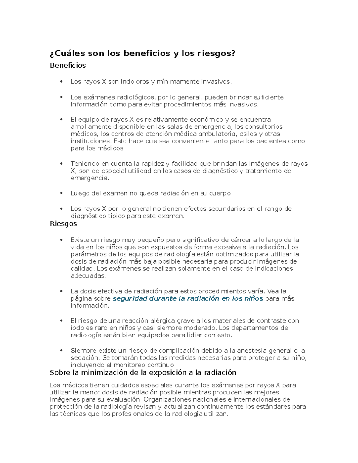 Cuáles son los beneficios y los riesgos - ¿Cuáles son los beneficios y ...
