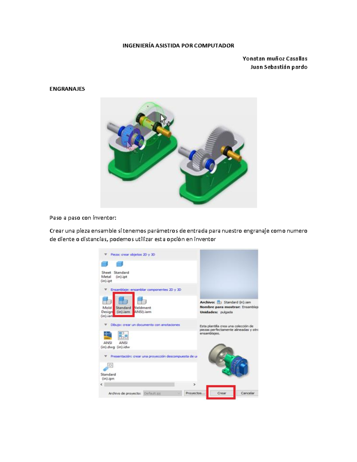 Ingeniería Asistida POR Computador - INGENIERÍA ASISTIDA POR COMPUTADOR ...