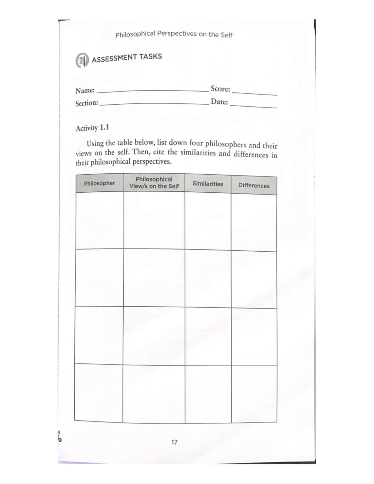 Prelim- Assignment-Printout-UTS - Understanding The Self - Studocu