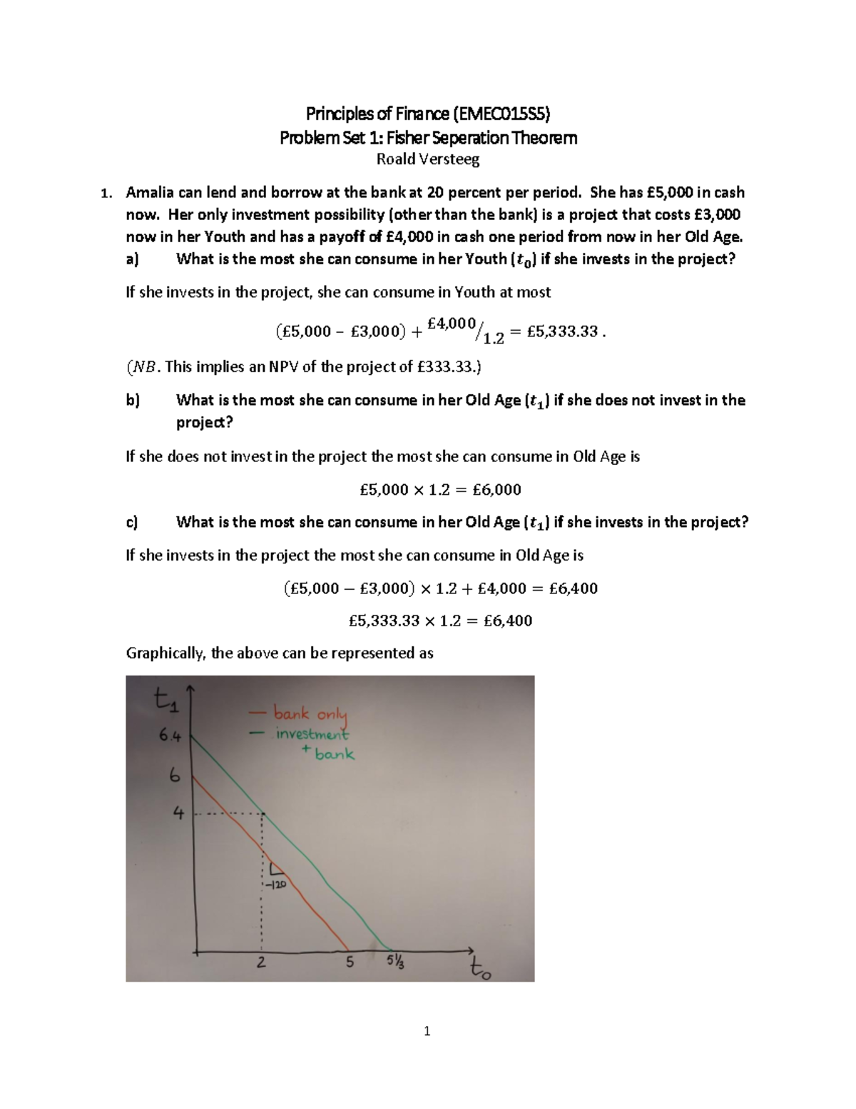 Problem-set-1-solutions - Fisher Separation - Warning: TT: undefined ...