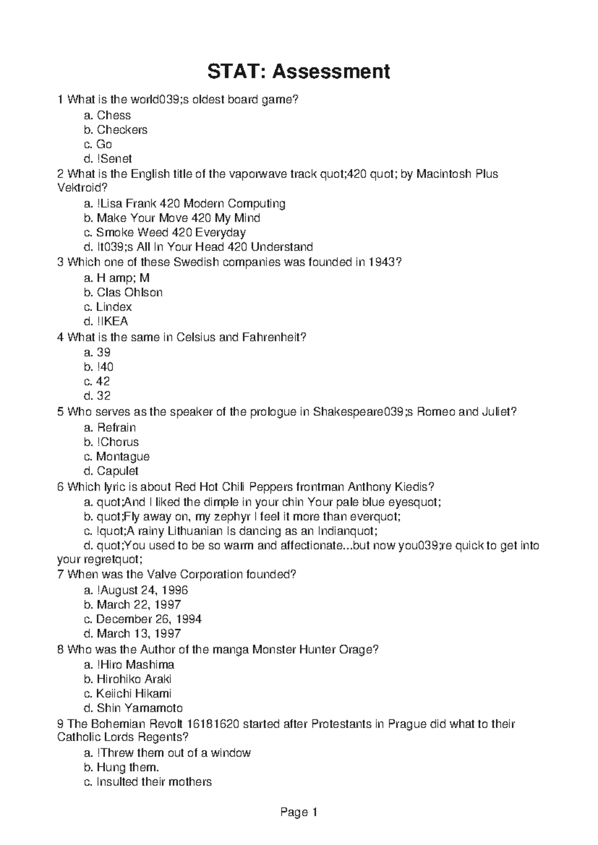 STAT162 Lecture 1 - Statistics is a branch of mathematics that deals ...