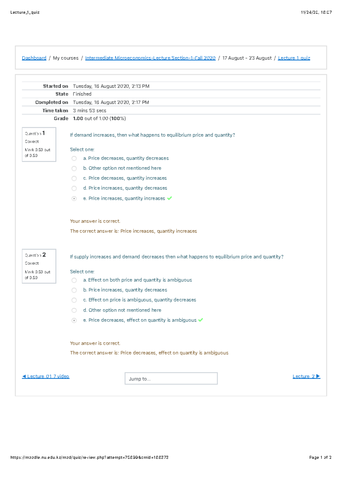 Lecture Quiz 1 - Quiz - Lecture_1_quiz 11/24/20, 18) - Studocu