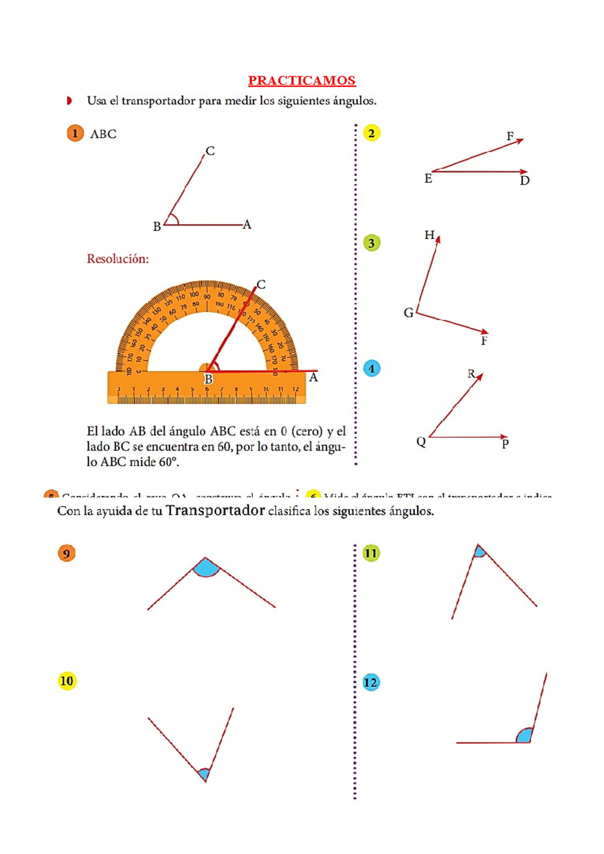 Angulos - MATEMATICA - Studocu