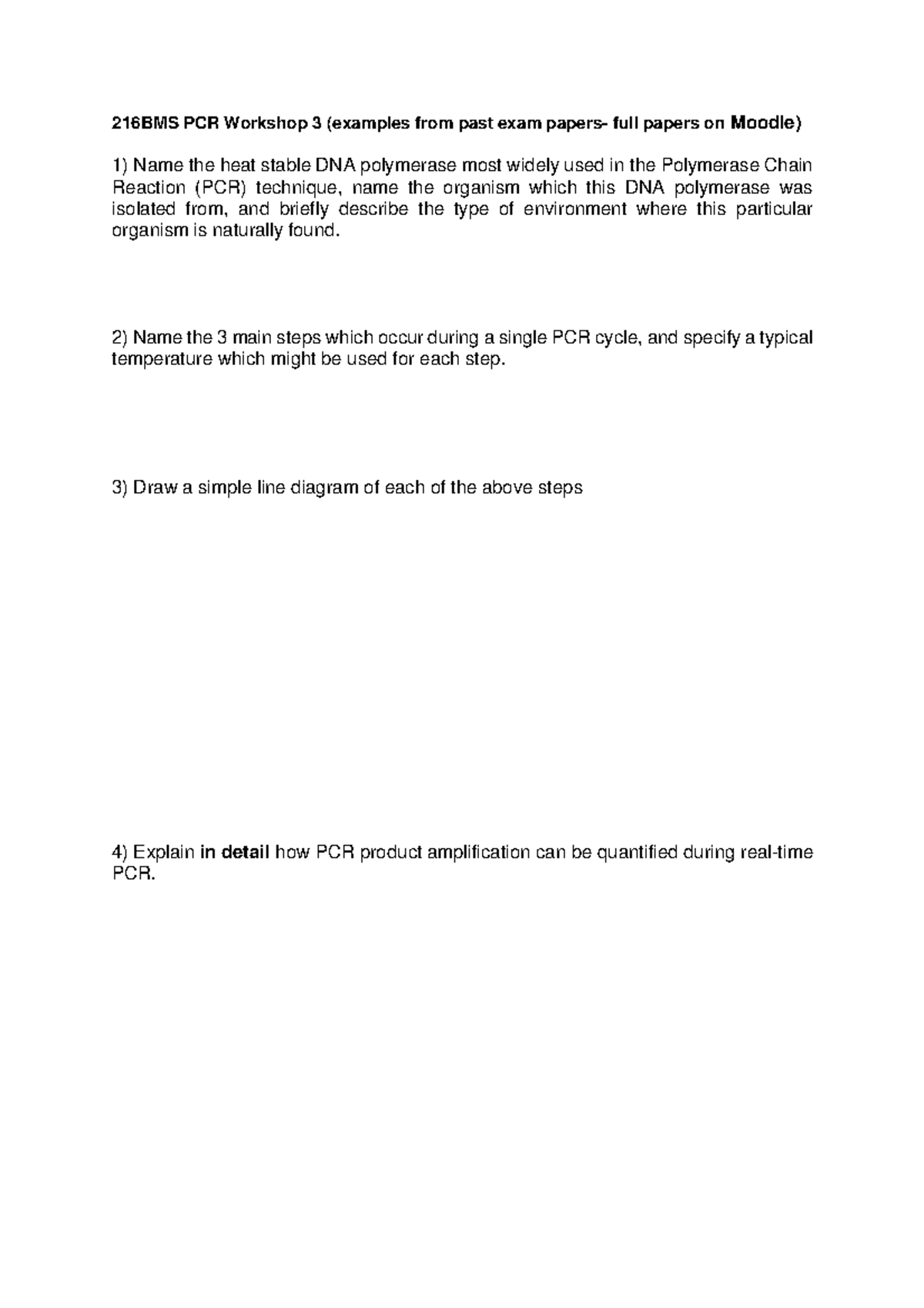 216BMS PCR Workshop 3 2018 - 216BMS PCR Workshop 3 (examples from past ...