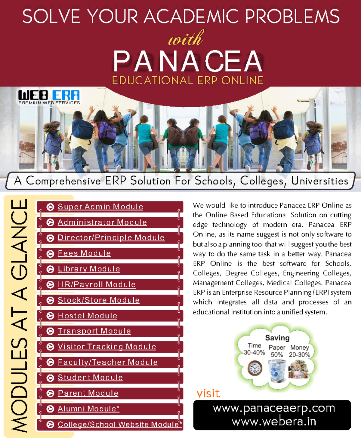 Panacea profile - ERP - SOLVE YOUR ACADEMIC PROBLEMS P A NA CEA ...