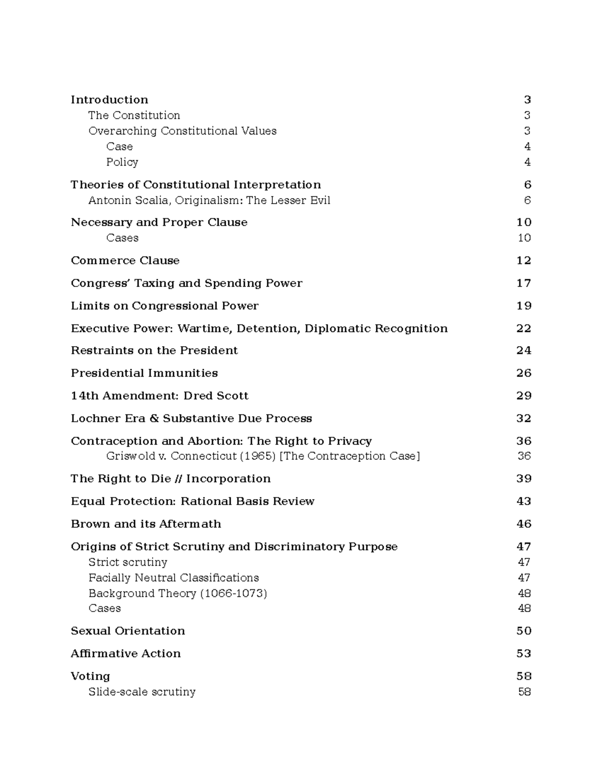 Third Descriptive - outline - Congress’s enforcement power as it ...