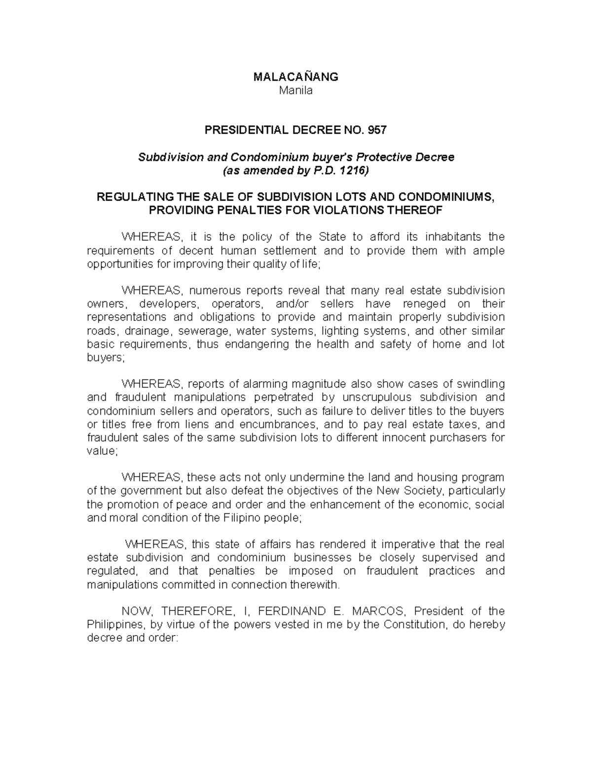Implementing Rules and Regulations - MALACAÑANG Manila PRESIDENTIAL ...