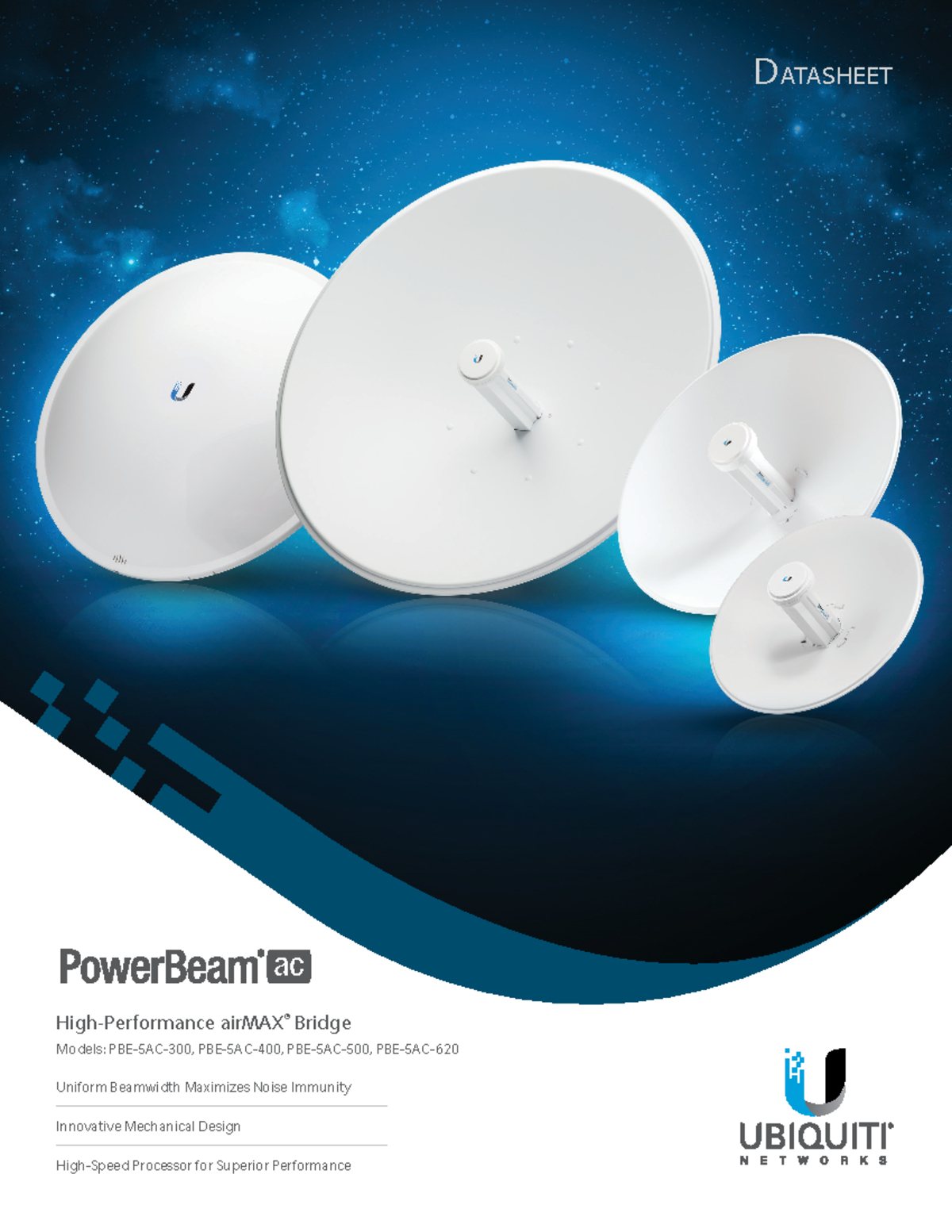 Power Beam 5ac DS - High-Performance airMAX® Bridge Models: PBE-5AC-300 ...