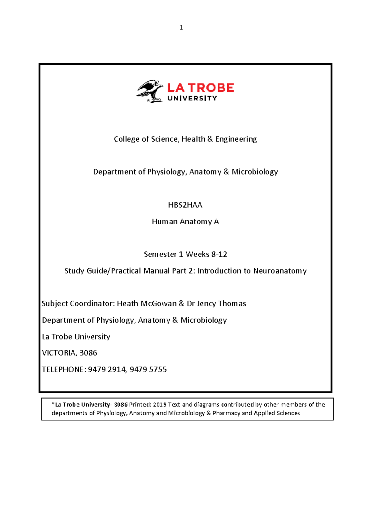 HAA study guide and practical manual 2019 8-12 - Warning: TT: undefined ...