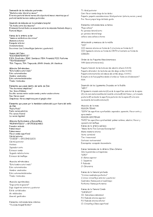 Escala valoración de riesgo para PCI - HAMMERSMITH EXAMEN NEUROLÓGICO ...