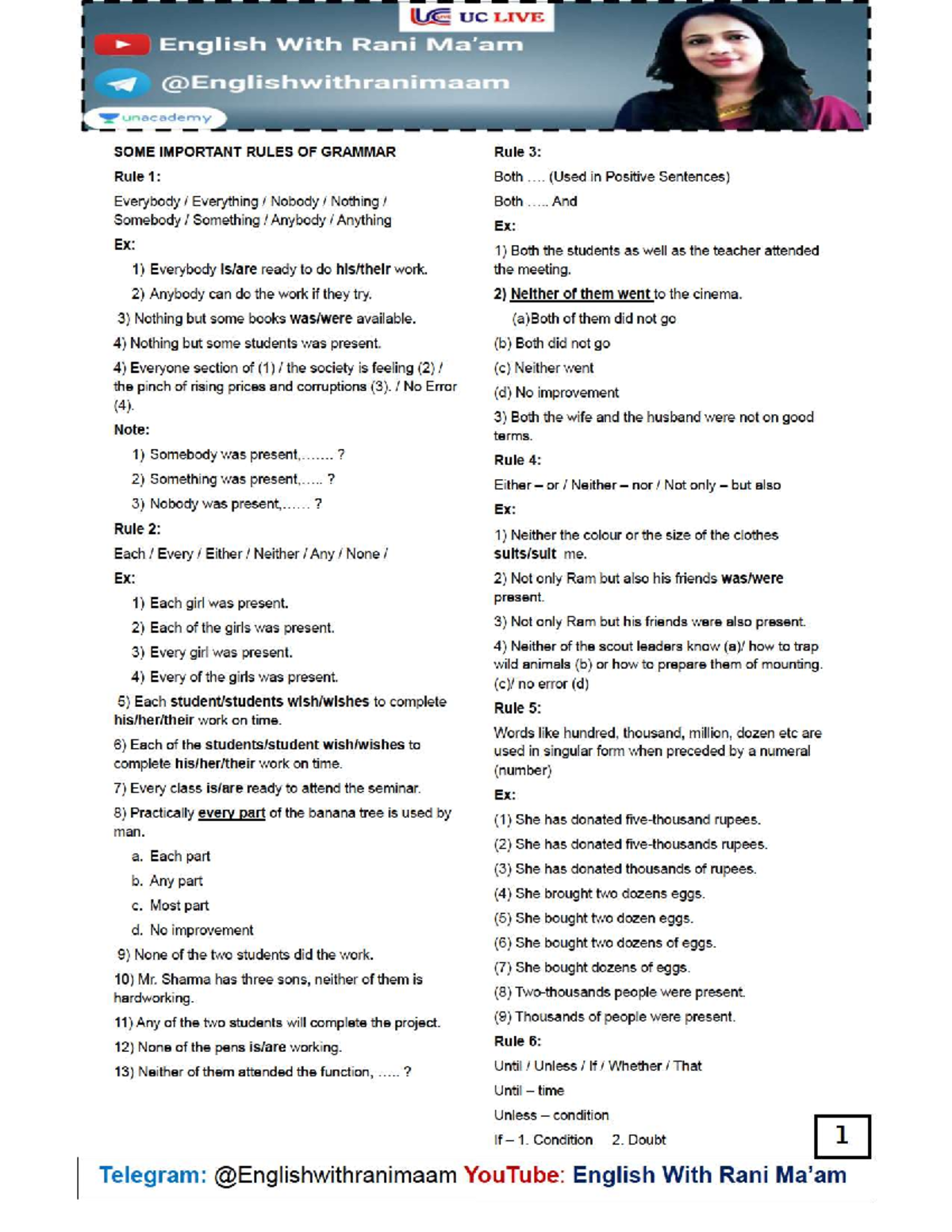 60 rules of grammar - Engineering Surveying - Studocu