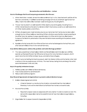 Lecture -The Ancien Regime - Lecture: The Ancien Regime Key Terms ...