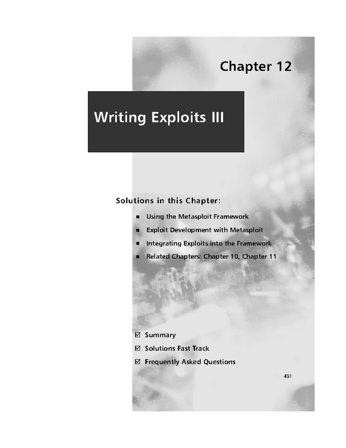 Guia de Metasploit sample con solucion - Writing Exploits III Solutions ...