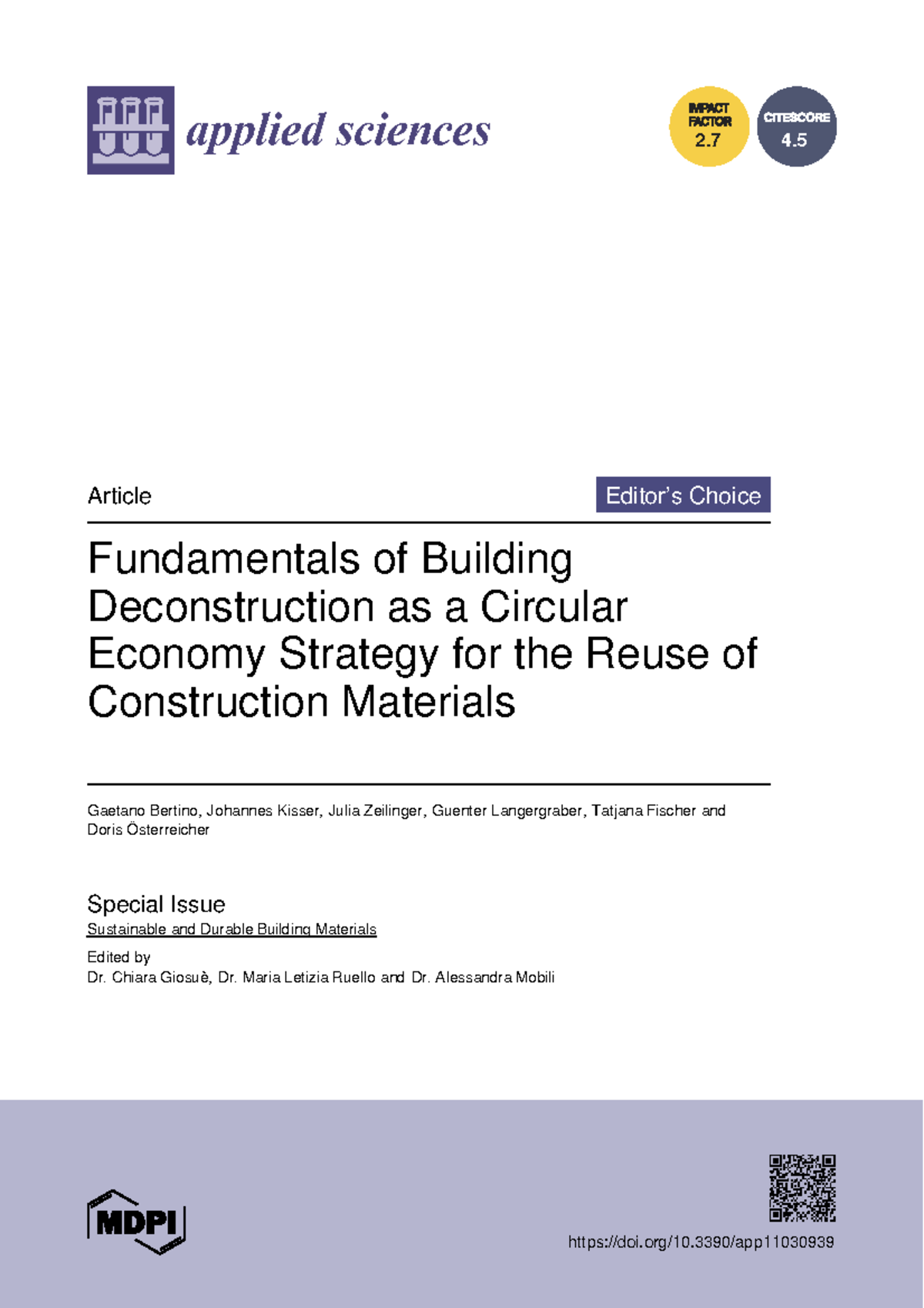 Fundamentals of Building deconstruction - 2 4. Fundamentals of Building ...
