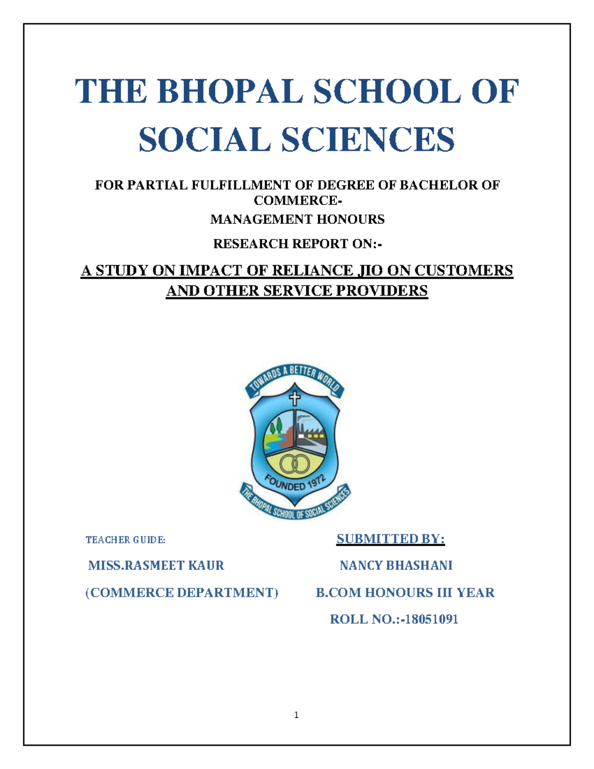 i - Jcjdjdjdjdnsnanananbdbddhd - THE BHOPAL SCHOOL OF SOCIAL SCIENCES ...