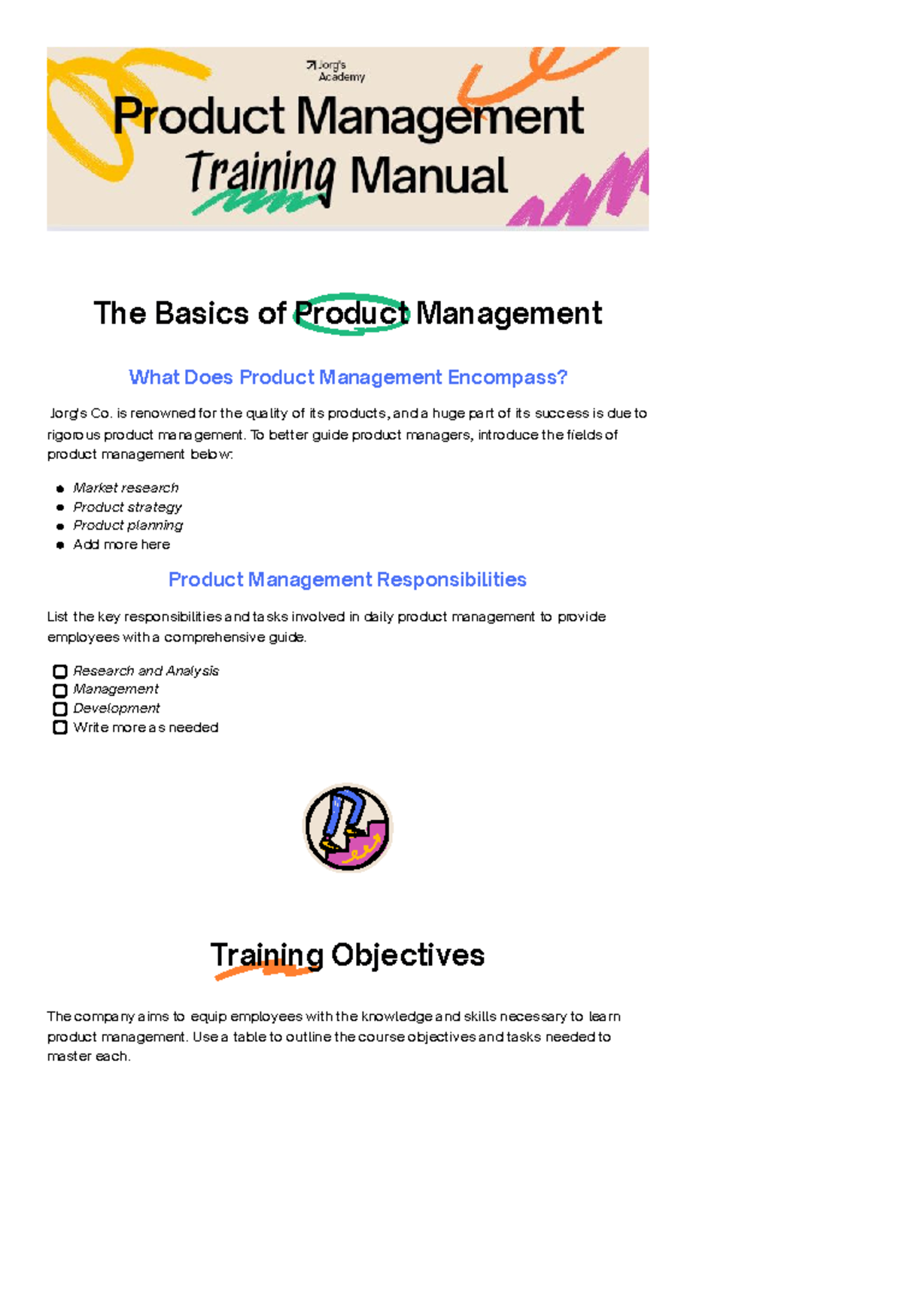 Product-Management-Training-Manual-Professional-Doc-in-Yellow-Green ...