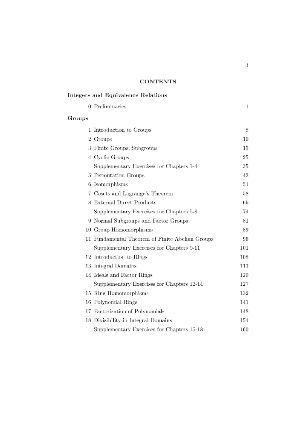 Joseph Gallian Solutions Manual To Contemporary Abstract Algebra (2012 ...