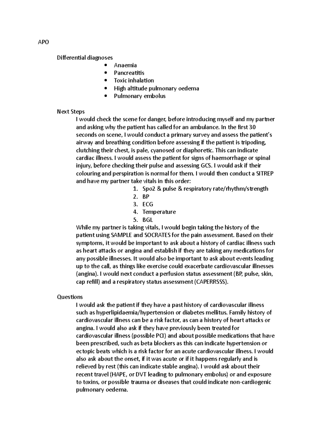 PAR211 APO - The clinical manifestations of APO and how to treat as per ...