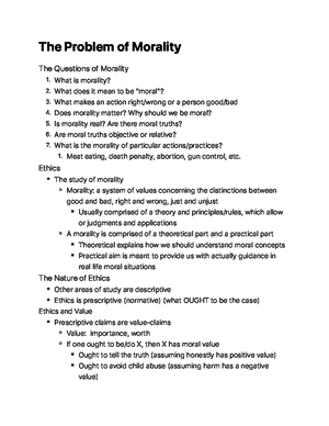 What is Philosophy by Monroe and Elizabeth Beardsley - Notes - W h a t ...