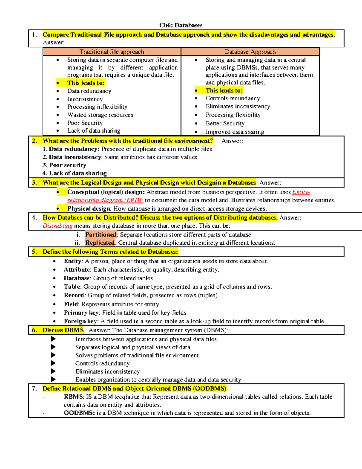 Ch6 MIS - Good files for those who search for lecture notes with ...