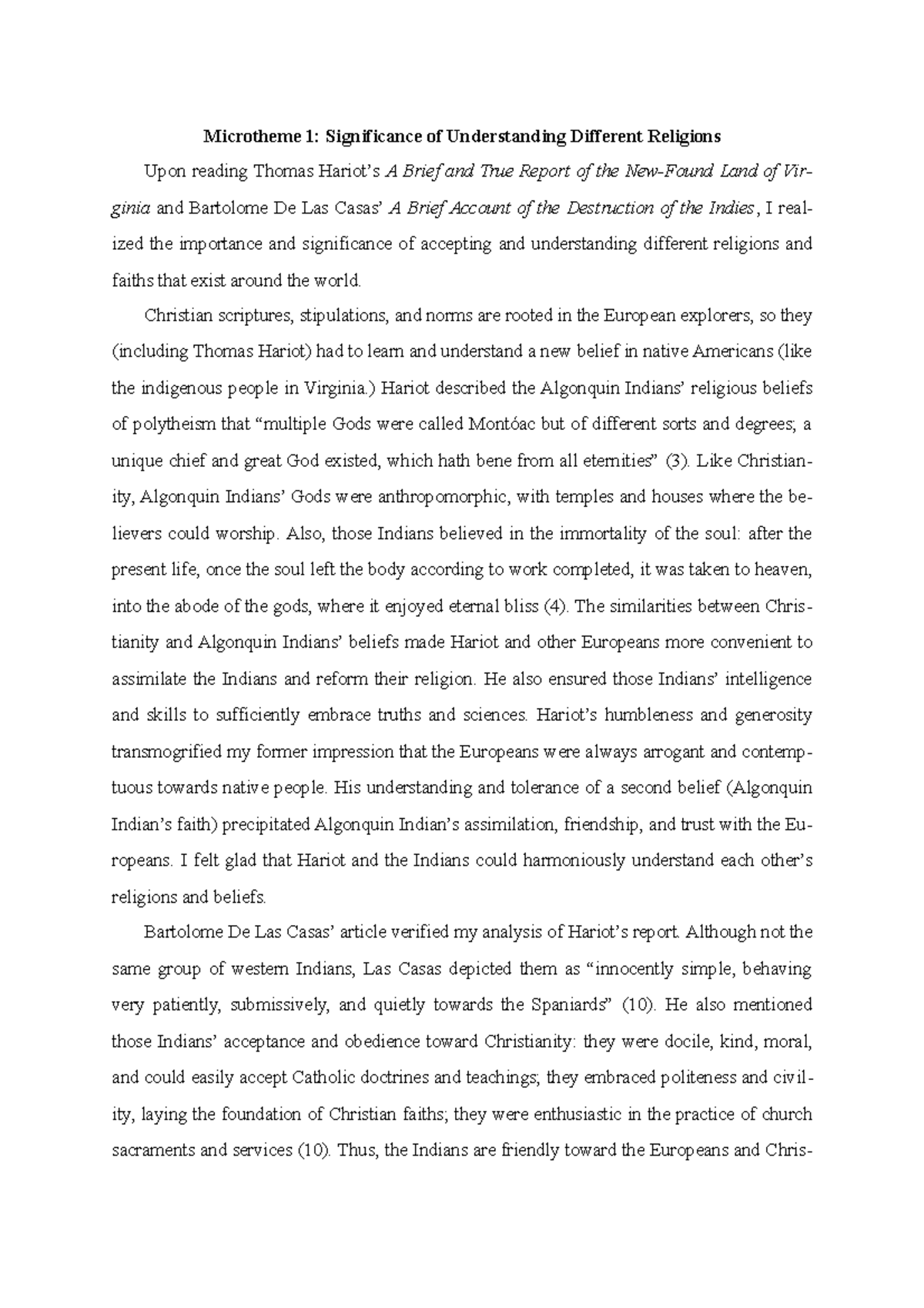 Microtheme - Christian scriptures, stipulations, and norms are rooted ...